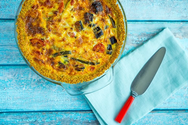 Ratatouille Quiche - Nourish Evolution