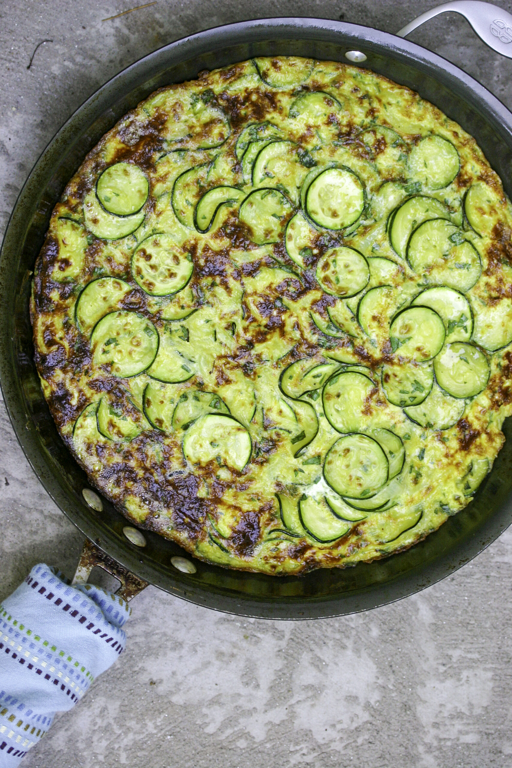 Zucchini Frittata - Nourish Evolution
